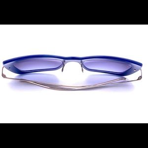 caroline abram | Accessories | Caroline Abram Paris Rhoda Blue Gold ...